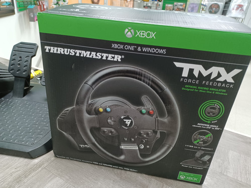 Thrustmaster TMX Force Feedback Steer Wheel and Pedals. | Extra Life Gaming