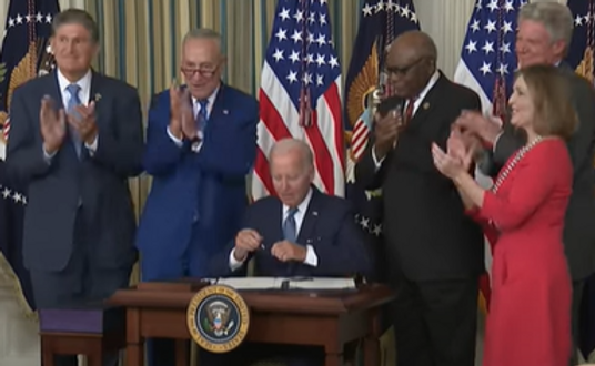 WATCH: President Biden signs the Inflation Reduction Act