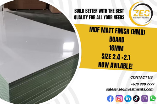 MDF Matt Finish Board | ZEG Investments