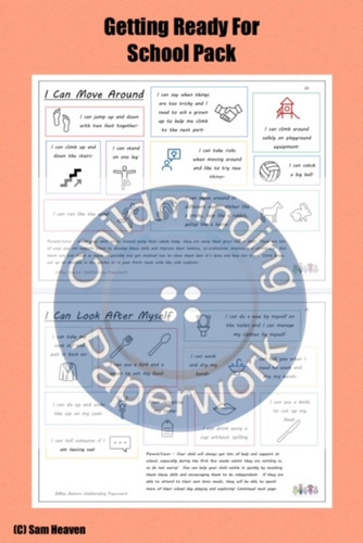 Getting Ready For School Pack | bluebuttonpaperwork