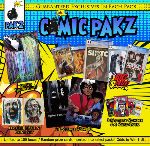 Comic Pakz #2 | Key Heroes Hideout