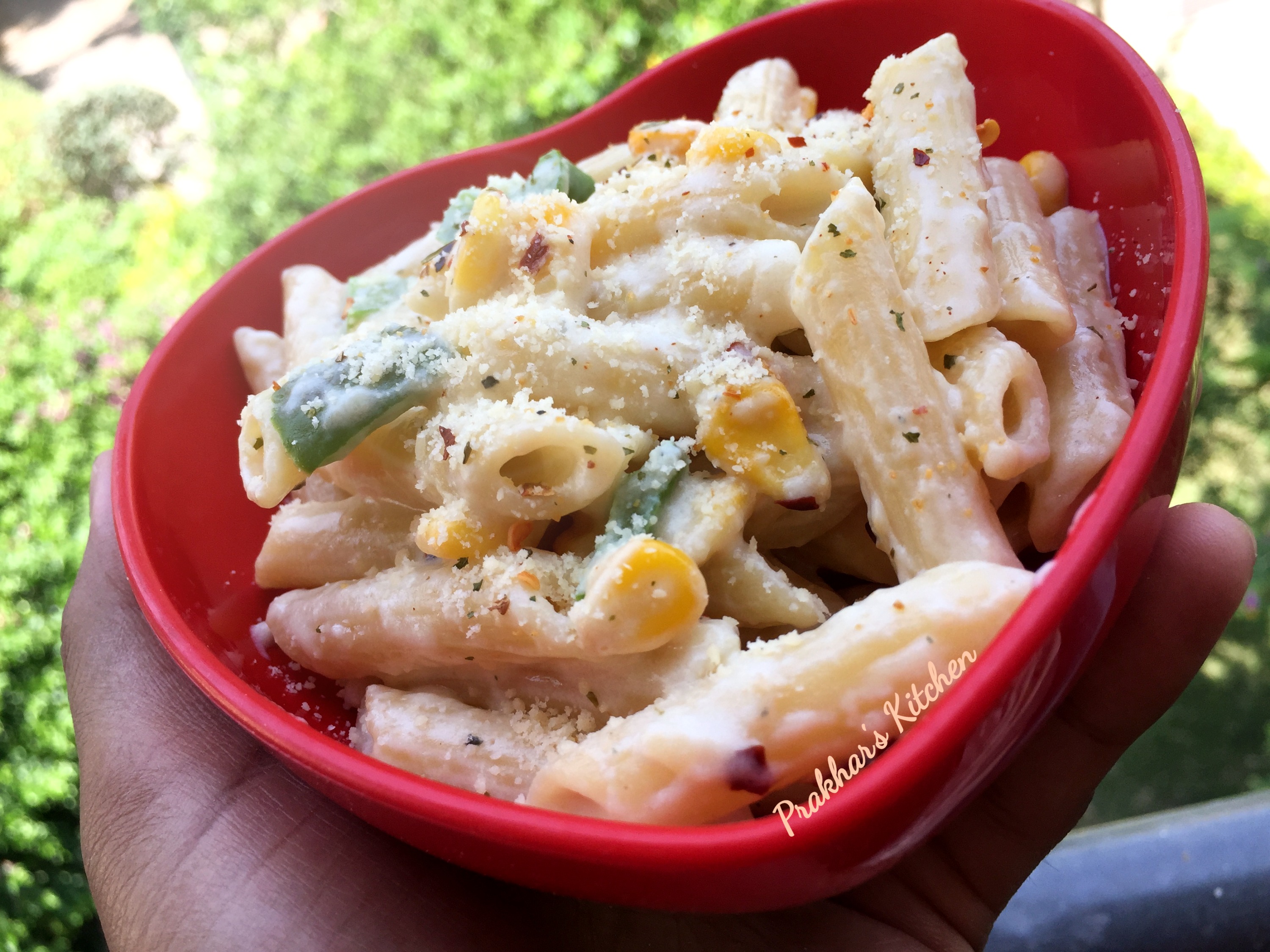 White Sauce Pasta without Cheese