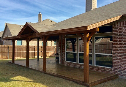 SHED STYLE W/MINI GABLE | PatioRoofCovers.com