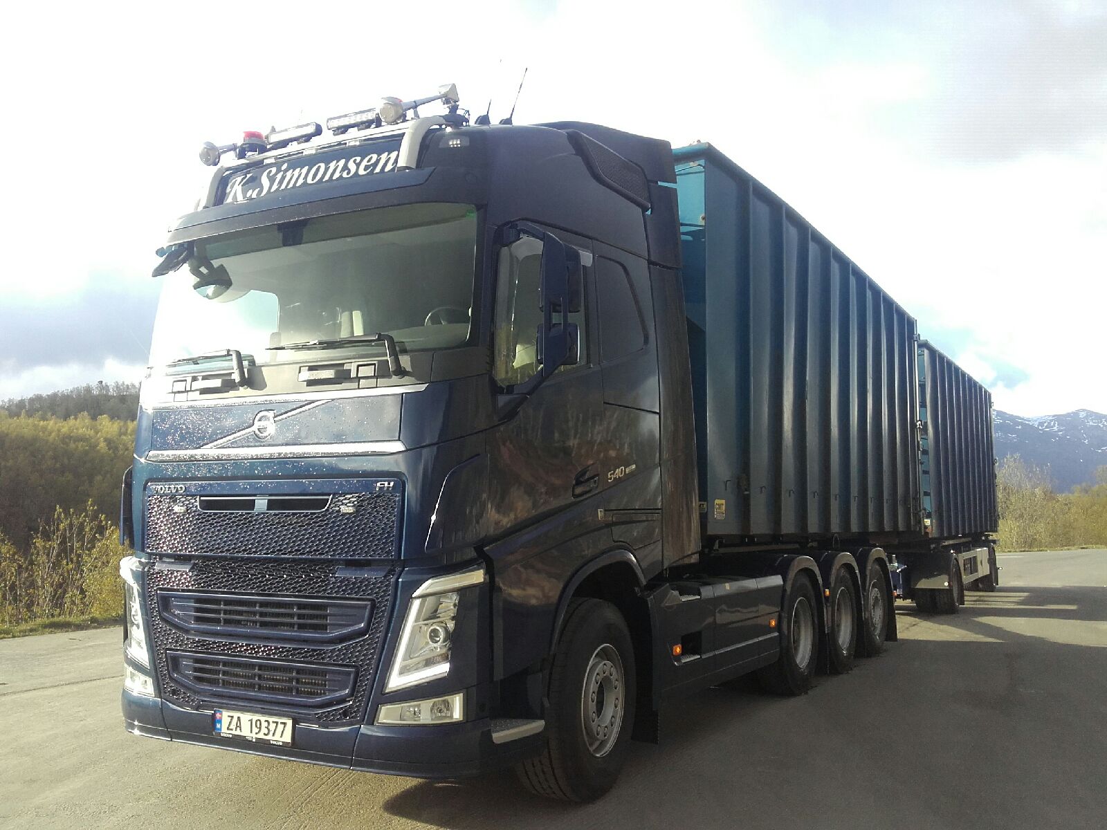 K.Simonsen Transport AS | KST | Harstad | Krokbil