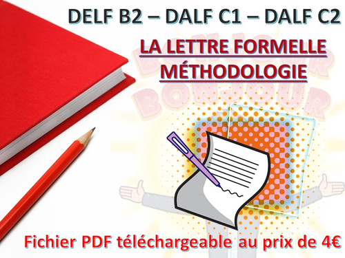 LA LETTRE FORMELLE - MÉTHODOLOGIE COMPLÈTE | academia-bleumerle