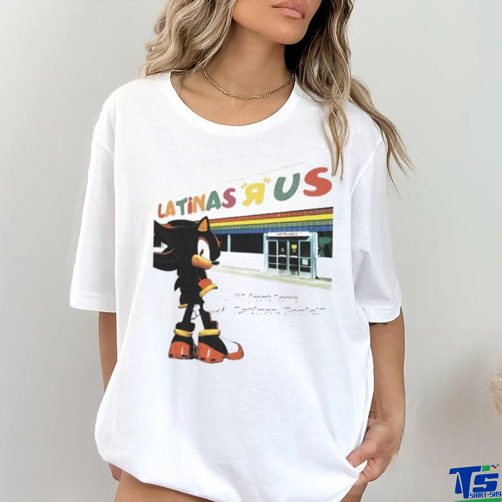 Mamono World Latinas R Us I Just Love Latinas Sonic T Shirt