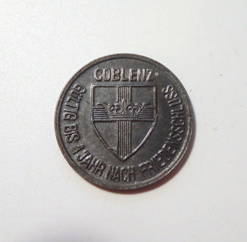 Germany (Coblenz) - 25 Pfennig - 1918 | Central Lakes Coins