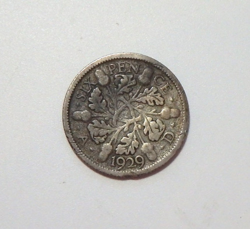 Great Britain - 6 Pence - 1929 | Central Lakes Coins