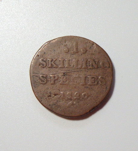 Norway - Skilling - 1820 | Central Lakes Coins