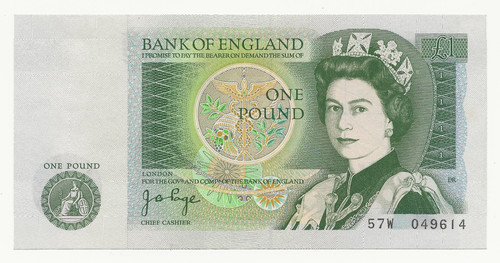 England - Pound - 1978-81 - pick# 377a | Central Lakes Coins