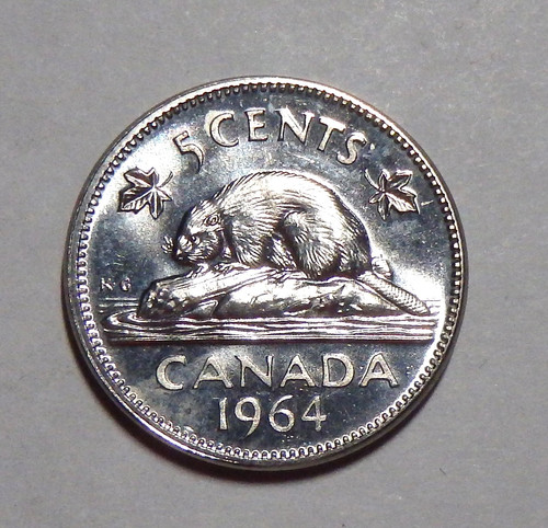 Canada 5 Cents 1964 Central Lakes Coins