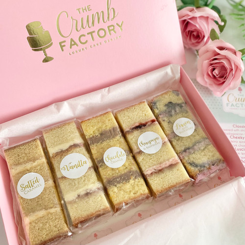 Wedding Cake Sample Box | thecrumbfactory