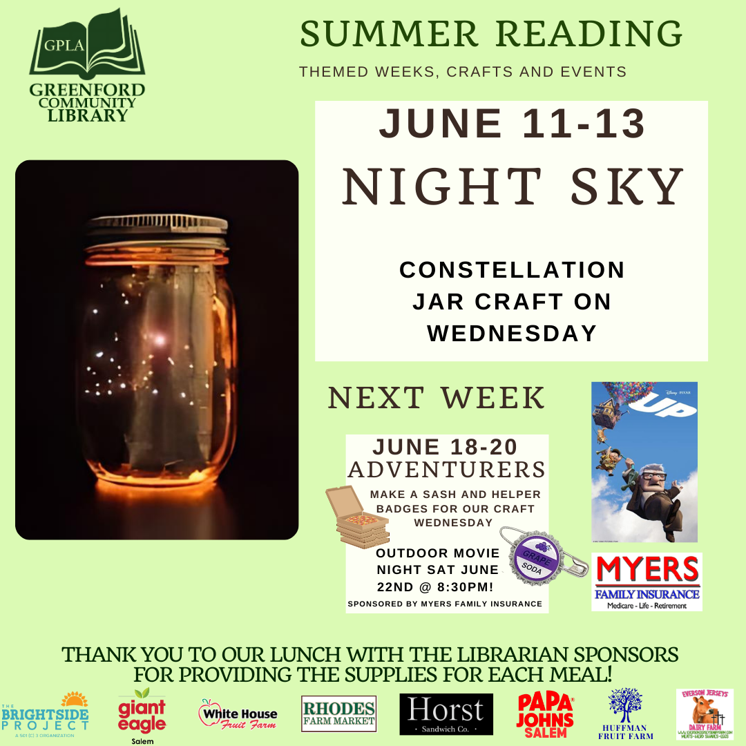 Lunch with our Librarian | Greenford Library