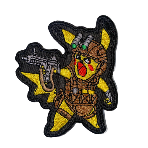 Tactical Pikachu Patch | Black Korus