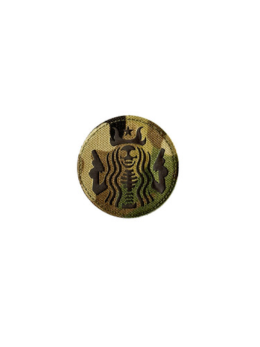 Tactical Star Coffee Patch | Black Korus