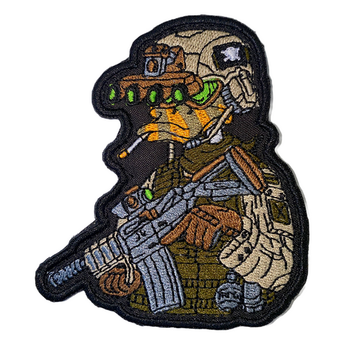 Tactical Donald Duck Patch | Black Korus