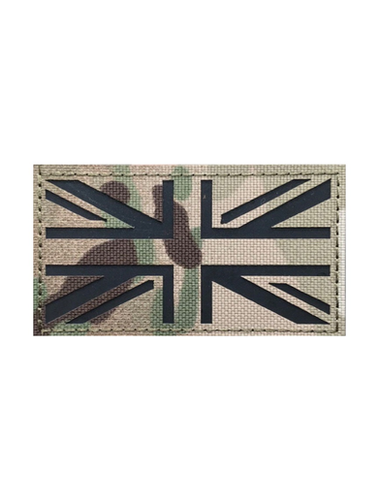 UK Flag Patch | Black Korus