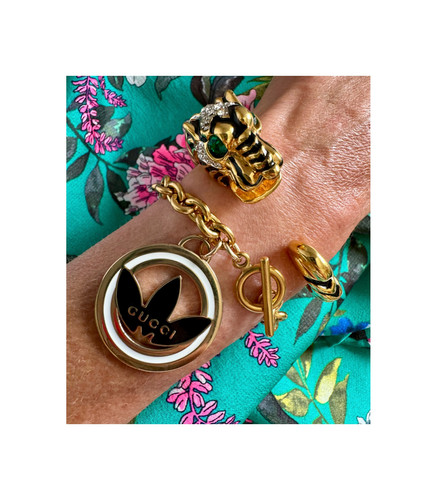 Repurposed RARE Limited Edition Gucci Adidas Black Trefoil Toggle ...