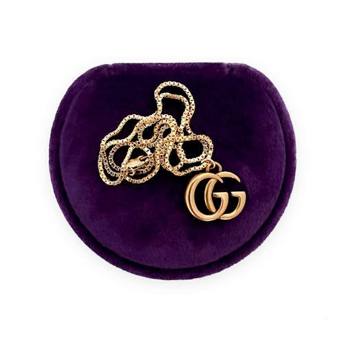 Repurposed Medium Gucci GG Charm Necklace | Harper j. Vintage