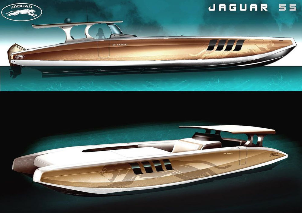 '55 Special' Luxury Concept from Jaguar Powerboats Revealed