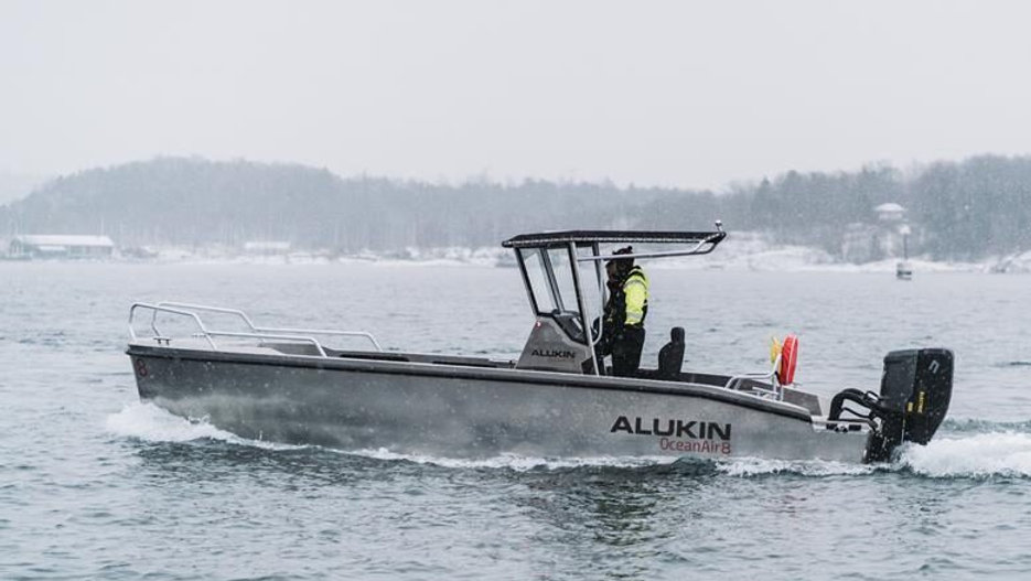 Nimbus Begins Sea Trials for Electric Concept Boat