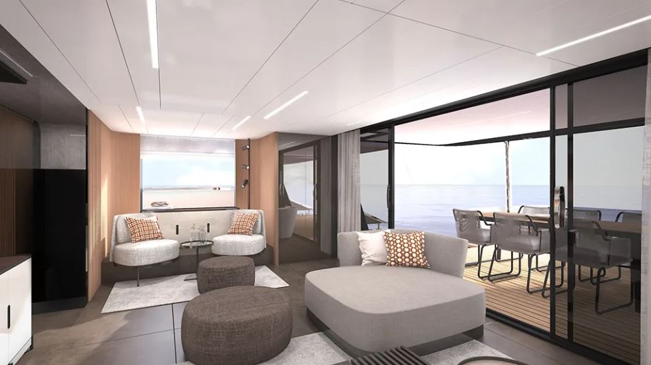 64-Foot 'AQUON One' Catamaran Becomes First Yacht with Unlimited Range ...