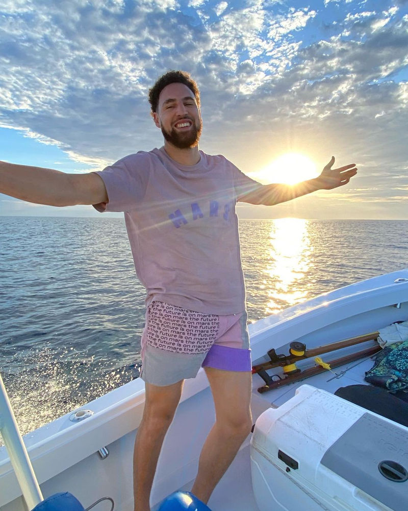 Klay Thompson Announces Long-Awaited NBA Return from His Boat
