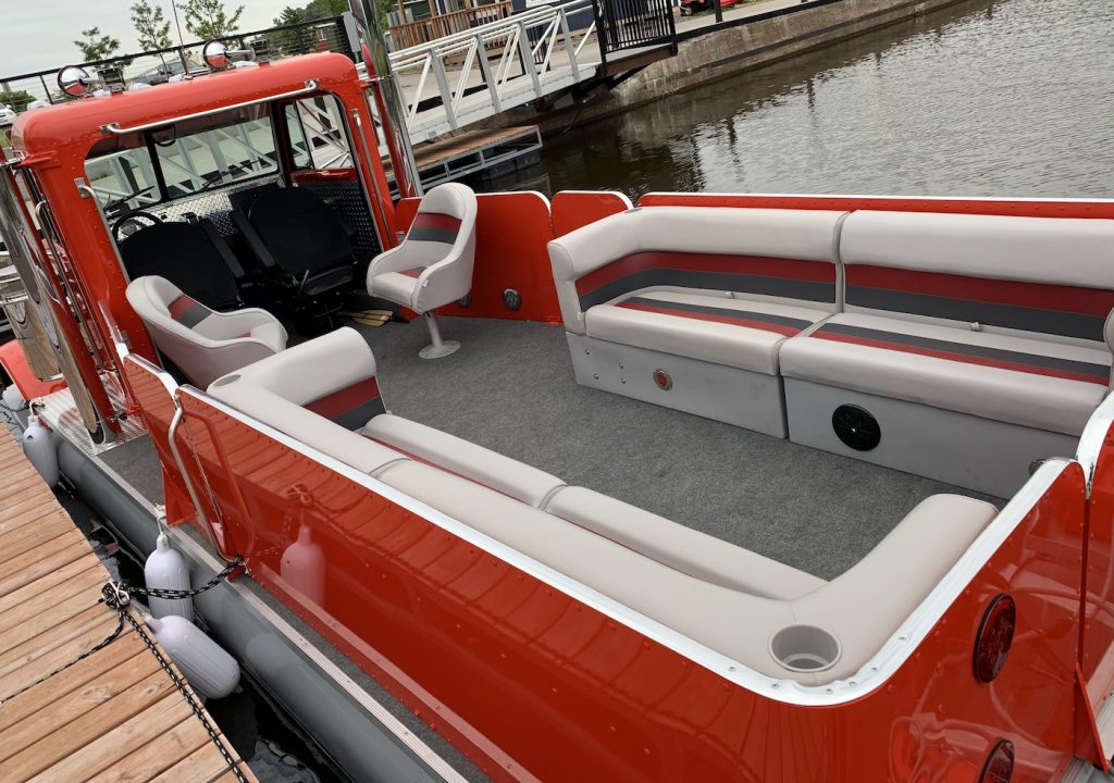 #WeirdBoats - The 'Peterboat' is Half Big Rig, Half Pontoon, and All ...