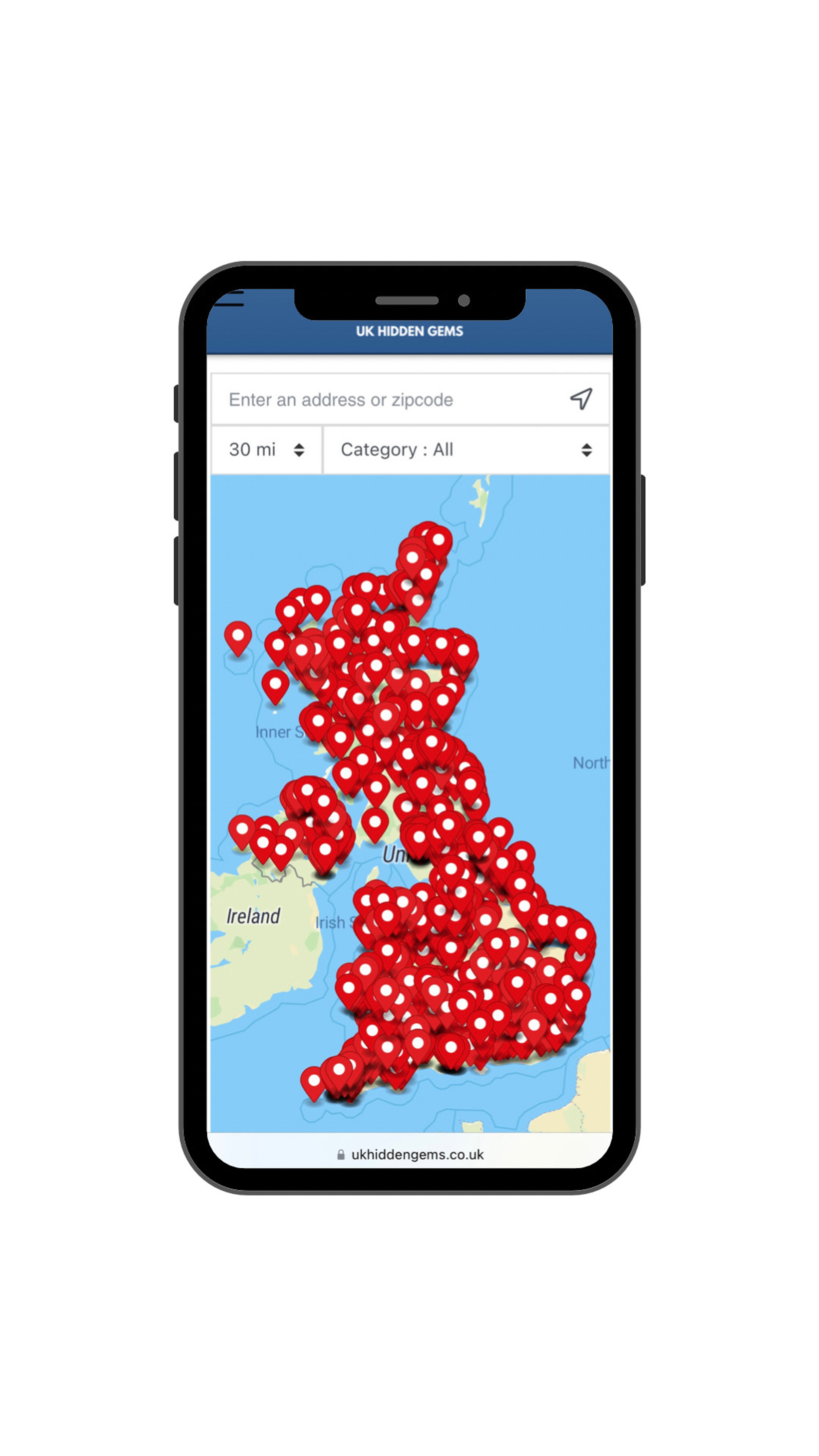 Hidden Gem Map | UK Hidden Gems