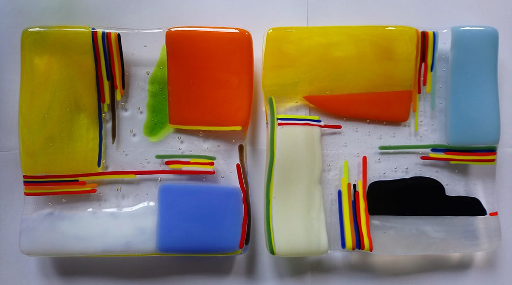 Glass fusing workshop