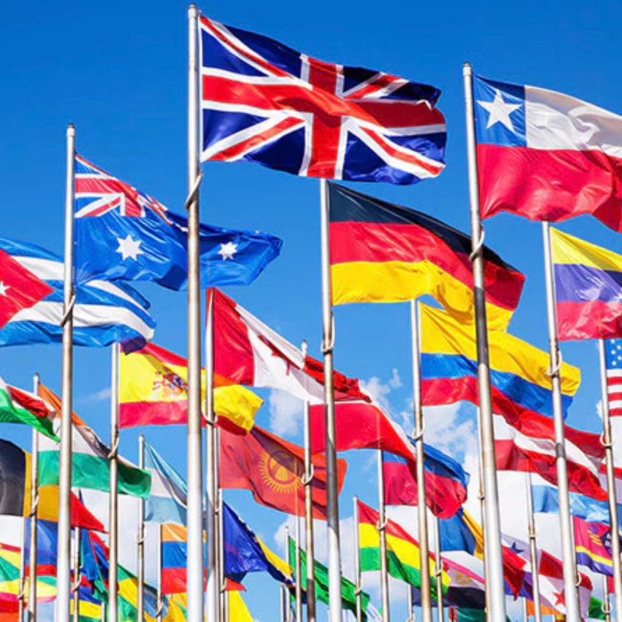 Flag madness in Greenwich