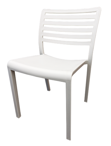 Side Chair, Resin, Ladder Back, Light Duty | Marco Polo