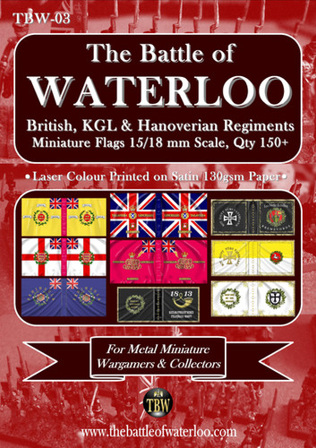 TBW03 The Battle of Waterloo: British, KGL & Hanoverian Regts 15/18mm ...