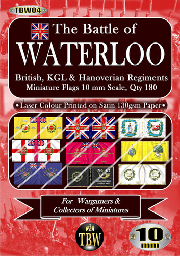 TBW04 The Battle of Waterloo: British, KGL & Hanoverian Regts 10mm ...