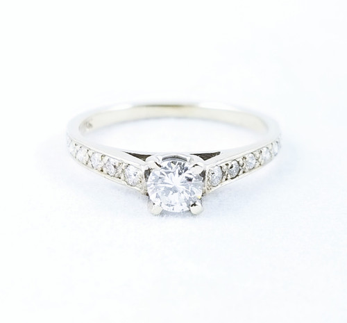 18k Diamond Engagement Ring | Timeless Treasures