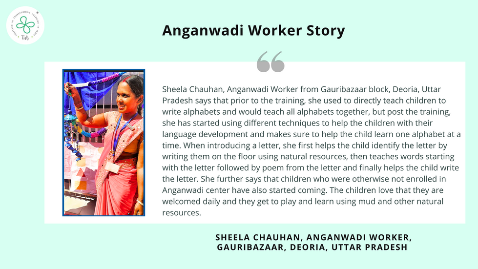 Stories of Change | TiTLi ECCE Institute