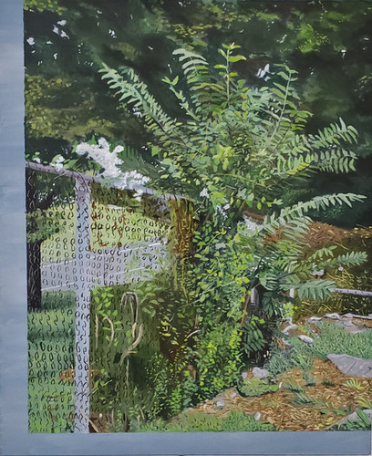 Adam Crowley: "Tree and Fence Beside the Highway" | Bunker Center