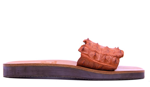 Hornback Alligator Slides | maxleatherusa