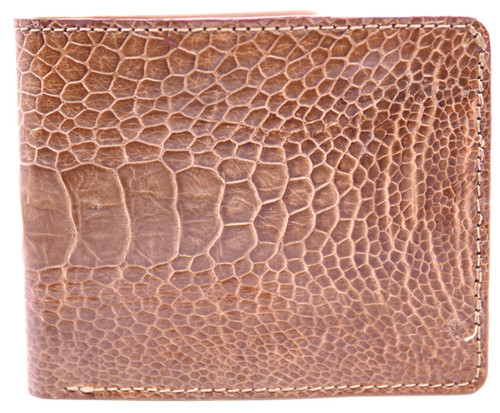 Genuine Ostrich Leg Bi-Fold Wallet | maxleatherusa