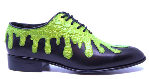Caiman Belly Slime Shoes US 10.5 | maxleatherusa