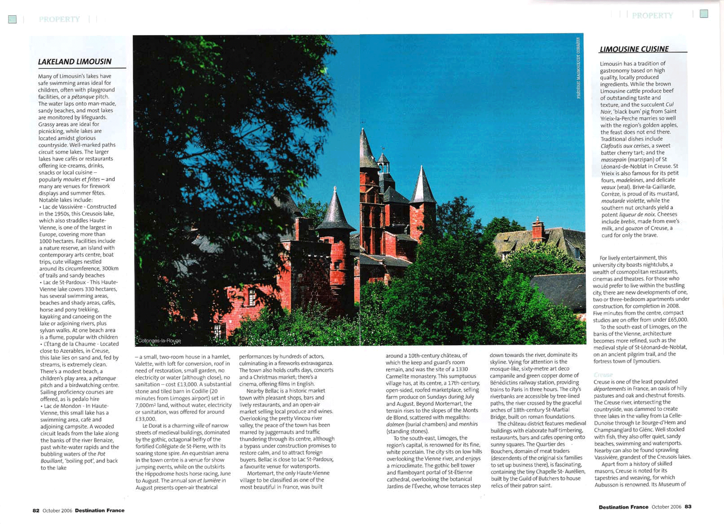 Magazine features by Richard Wiles