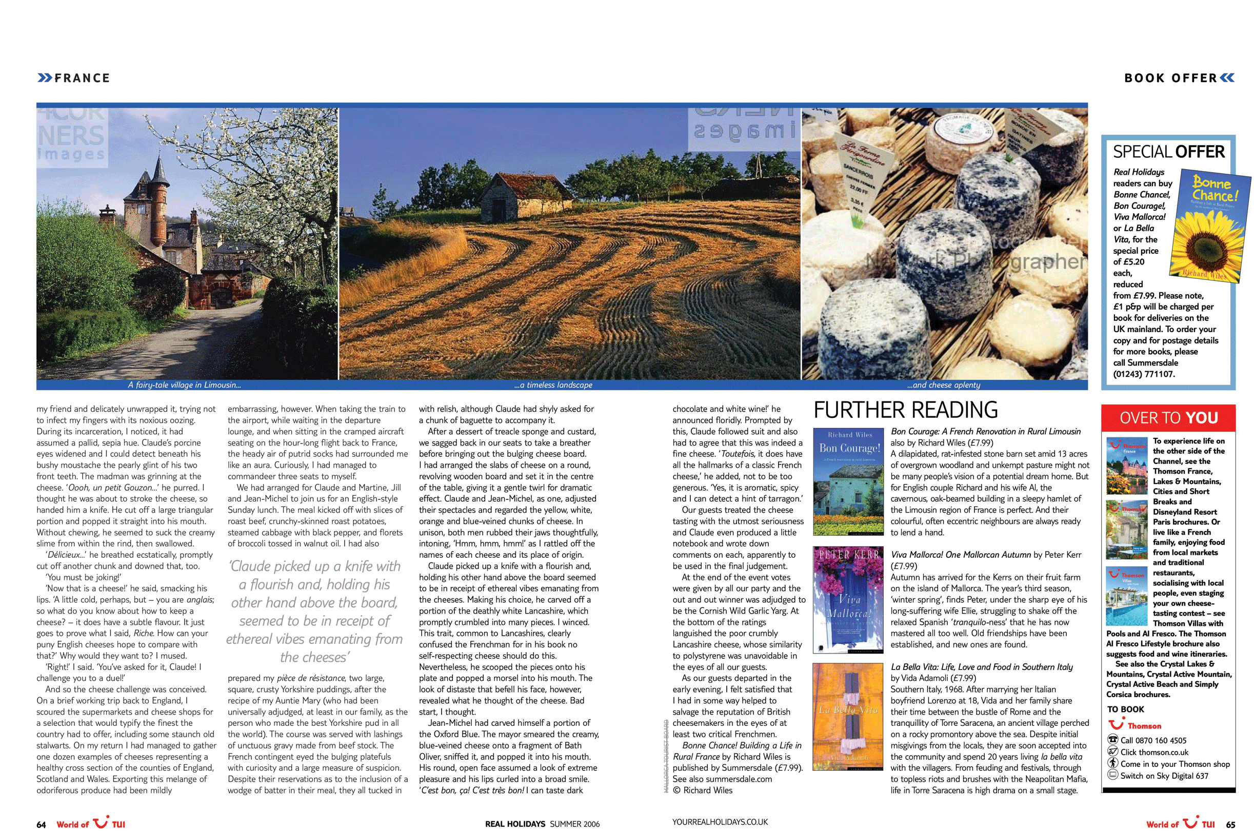 Magazine Features By Richard Wiles