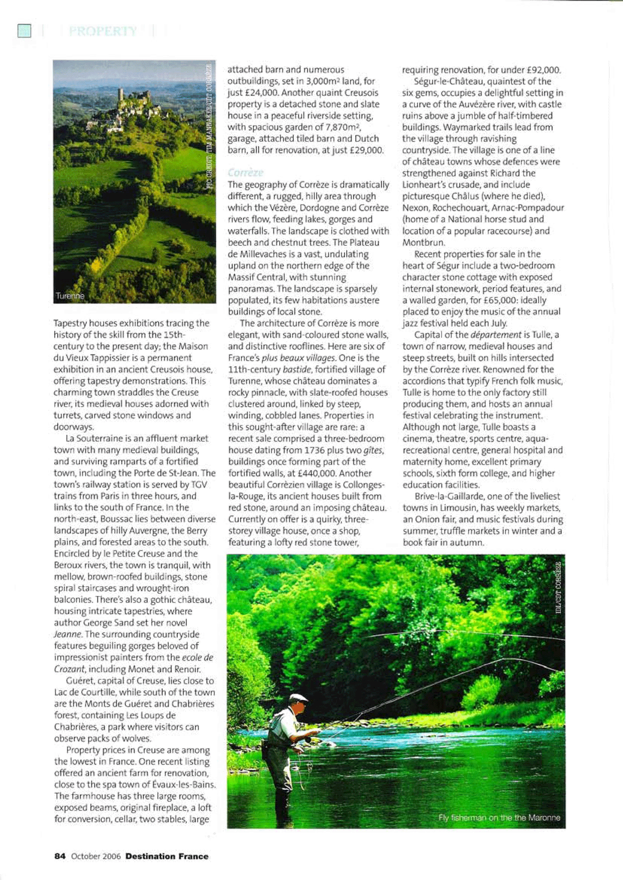 Magazine features by Richard Wiles