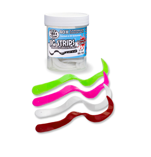 Fat Cow Fishing- Durable Baits, Jig Strips, Jigging Gel