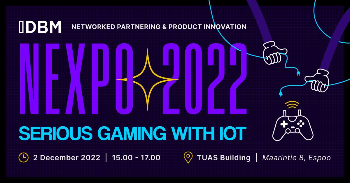 NEXPO 2022 – Serious Gaming with IoT