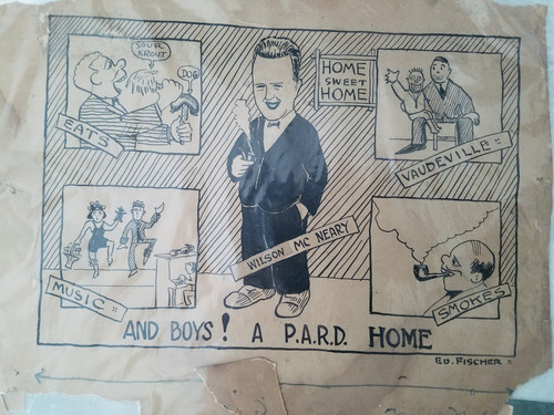 Ed Fischer newspaper cartoon | KaneBoyTreasureHouse