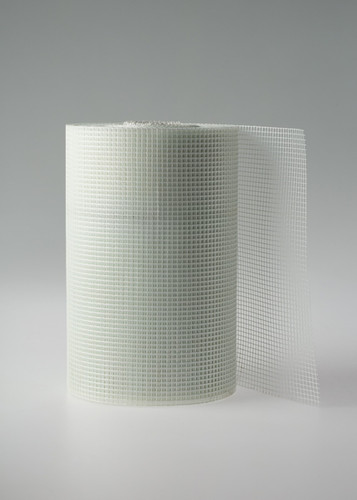 4.5 oz. 9" x 150' Adhesive Foam Shape Mesh | Drywall Specialities