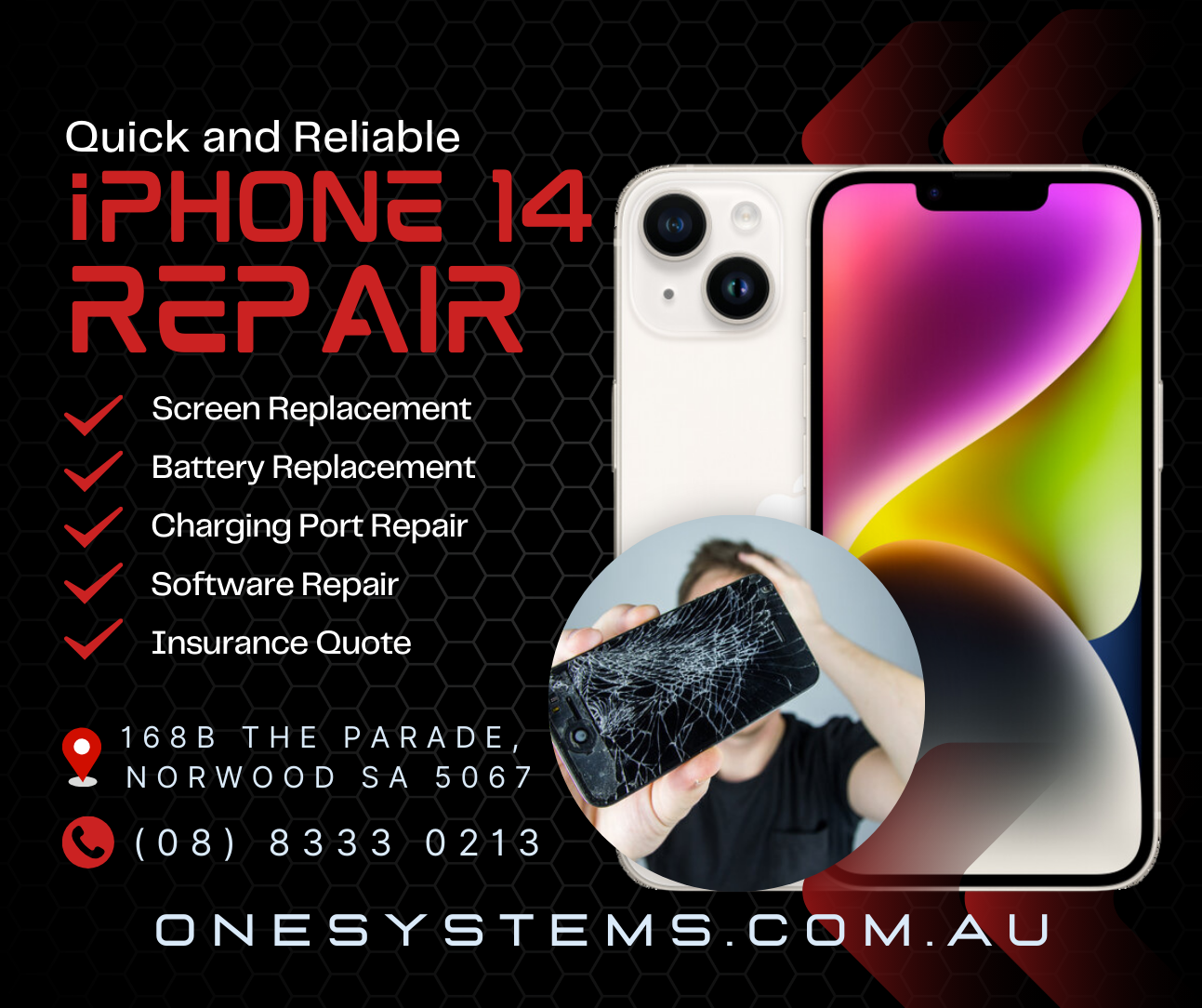 iPhone 14 Repair Adelaide: Trust One-Systems Australia for Quality You ...