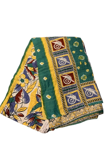 Kantha Throw Blanket | ReMade-India