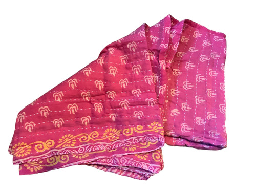 Mini Kantha Blanket | ReMade-India